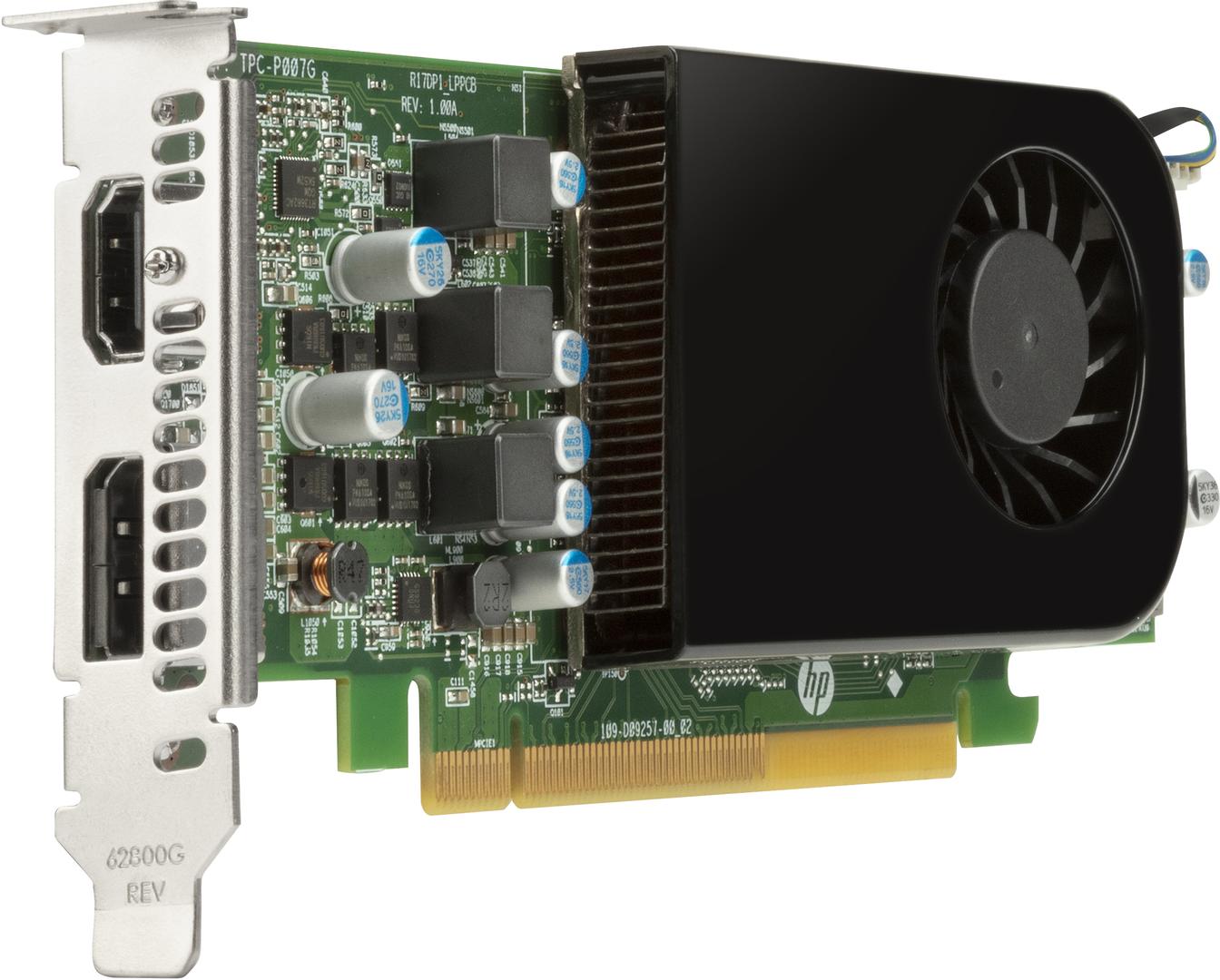 HP AMD Radeon RX 550X - Graphics card - Radeon RX 550X - 4 GB GDDR5 ...