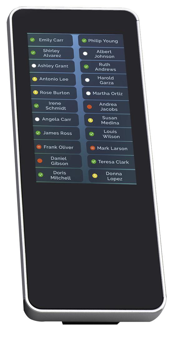 AUDIOCODES 450HD, C450HD, C455HD-DBW Expansion Unit with 5'' Color ...