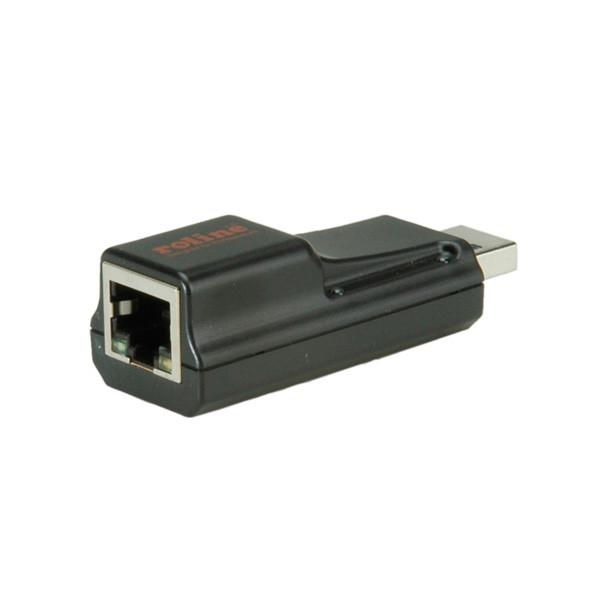 ROLINE USB til Gigabit Ethernet adaptor - USB 3.0 - Type A male/STP RJ ...
