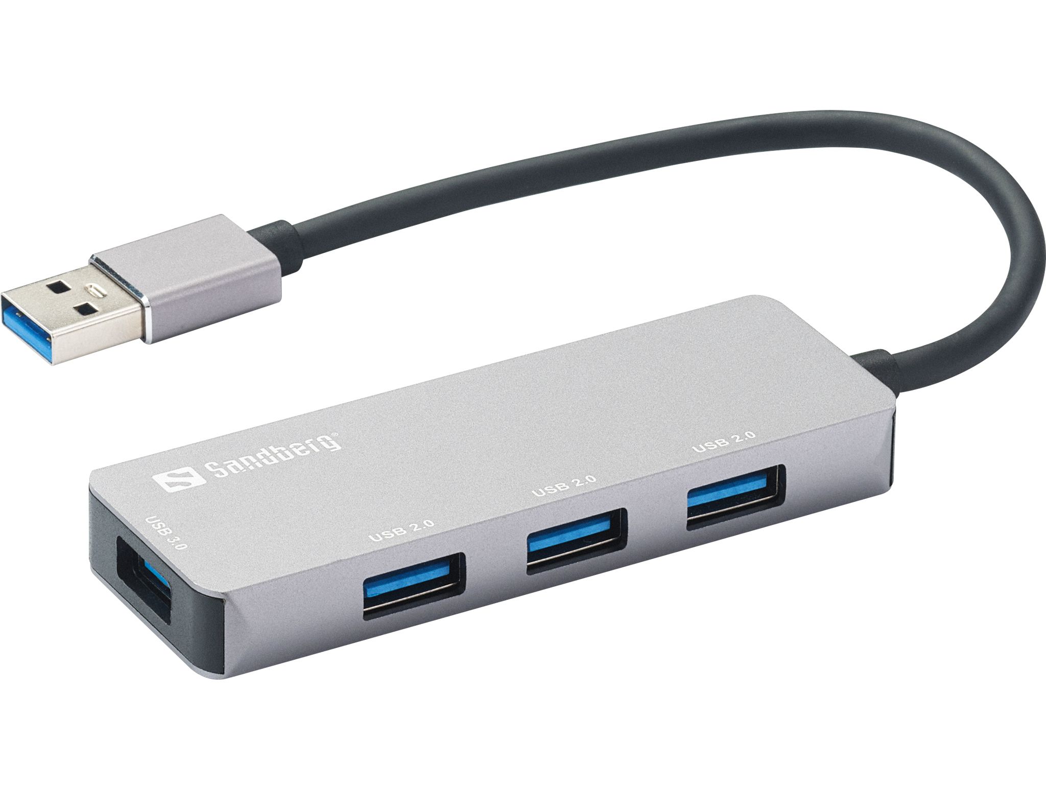 SANDBERG USB-A Hub 1xUSB3.0+3x2.0 SAVER | Cave IT