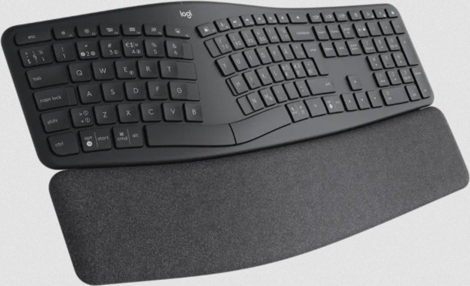 LOGITECH ERGO K860 FOR BUSINESS-GRAPHITE PAN NORDIC LAYOUT WRLS | Advania