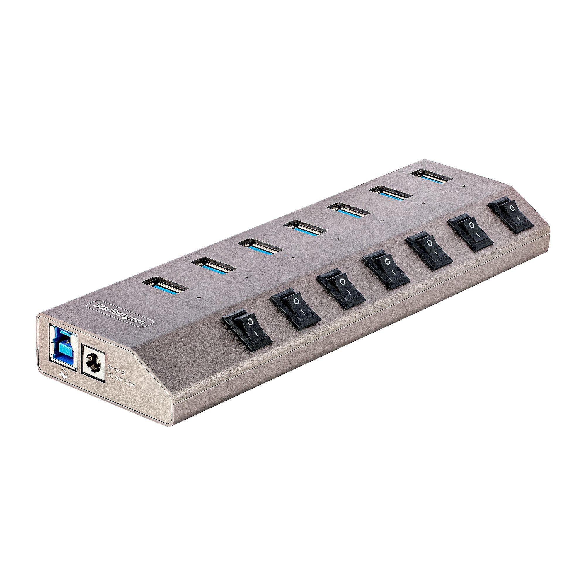 STARTECH 7-PORT SELF-POWERED USB-C HUB WITH INDIVIDUAL ON/OFF SWITCHES ... STARTECH 7-PORT SELF-POWERED USB-C HUB WITH INDIVIDUAL ON/OFF SWITCHES ...