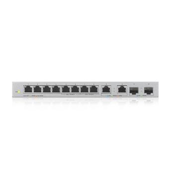 ZYXEL XGS1010-12 8-Port Unmanaged MultiGig Switch with 8-Ports 1G 2 ...