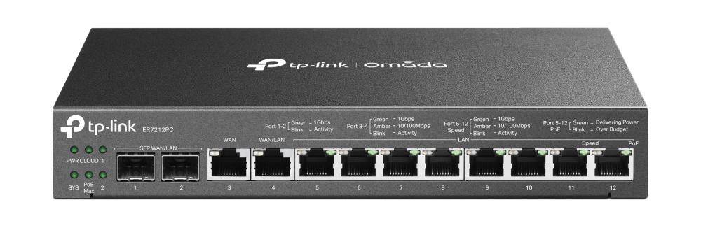 TP-LINK Omada Gigabit VPN Router with PoE+ Ports and Controller Ability ...