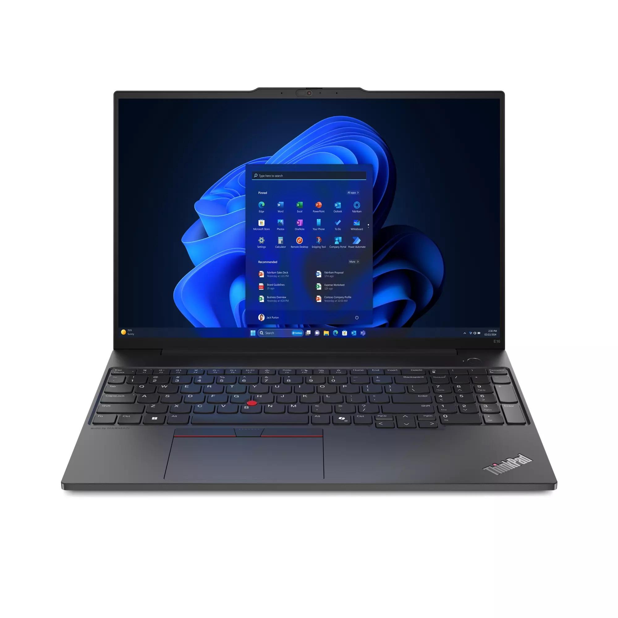 LENOVO E16 G2 16IN WUXGA 300N 16:10 ULT5-125U 16GB 512GB W11P 2YCI C ...