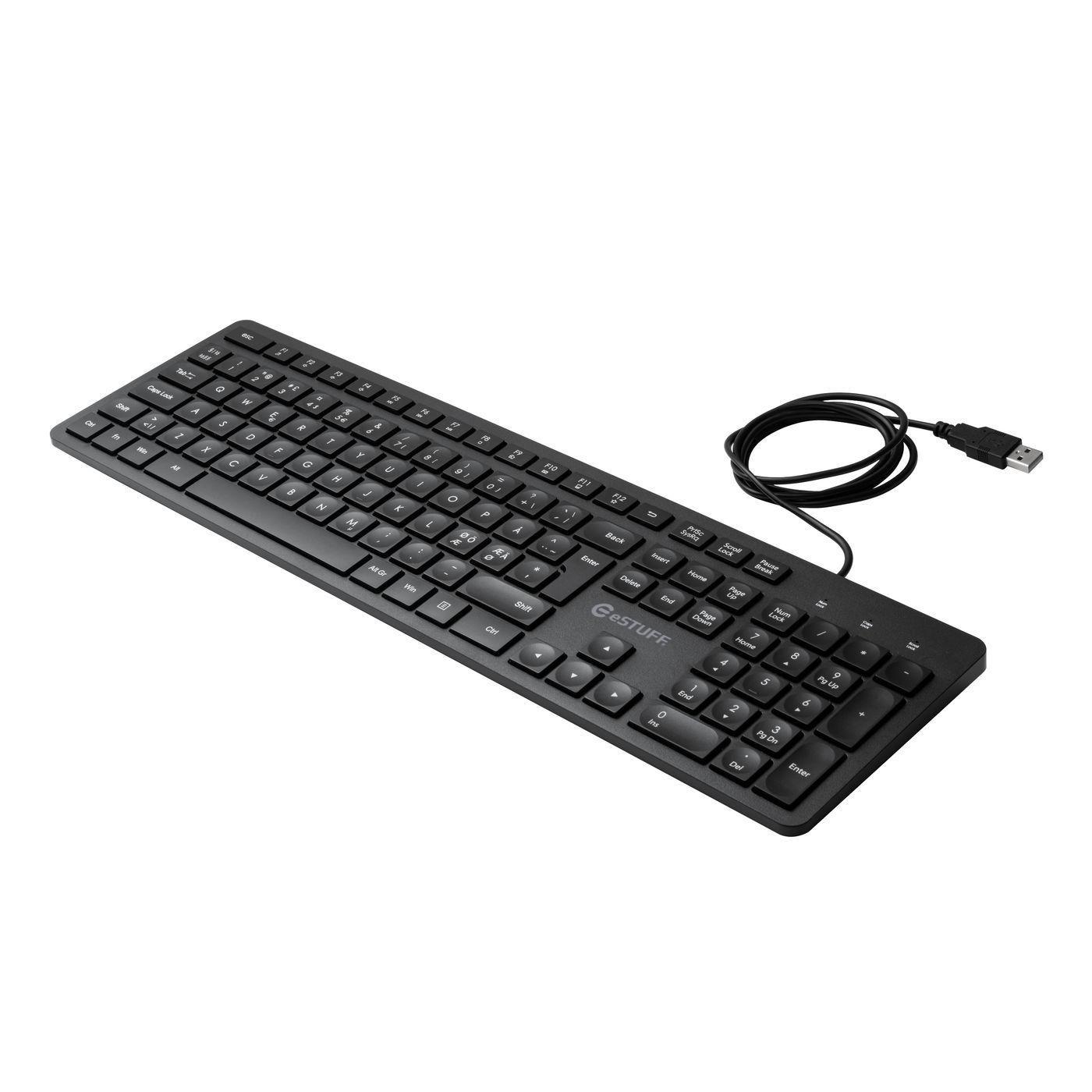 GEARLAB G220 Wired USB Keyboard Nordic | FIFO Network ApS