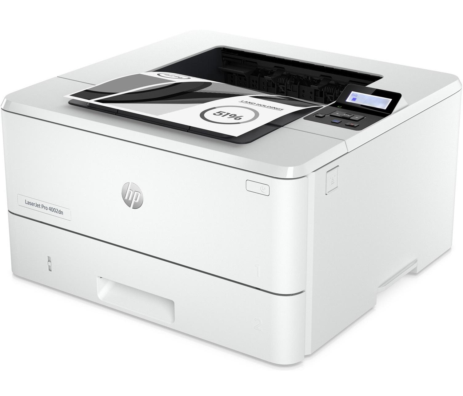HP P LaserJet Pro 4002dn - Printer - B/W - Duplex - laser - A4/Legal ...