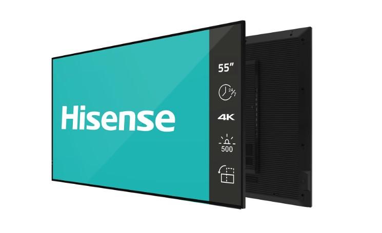 HISENSE 55" 24/7 UHD 4K 500 nits D-LED Haze 25%, Wireless share ...