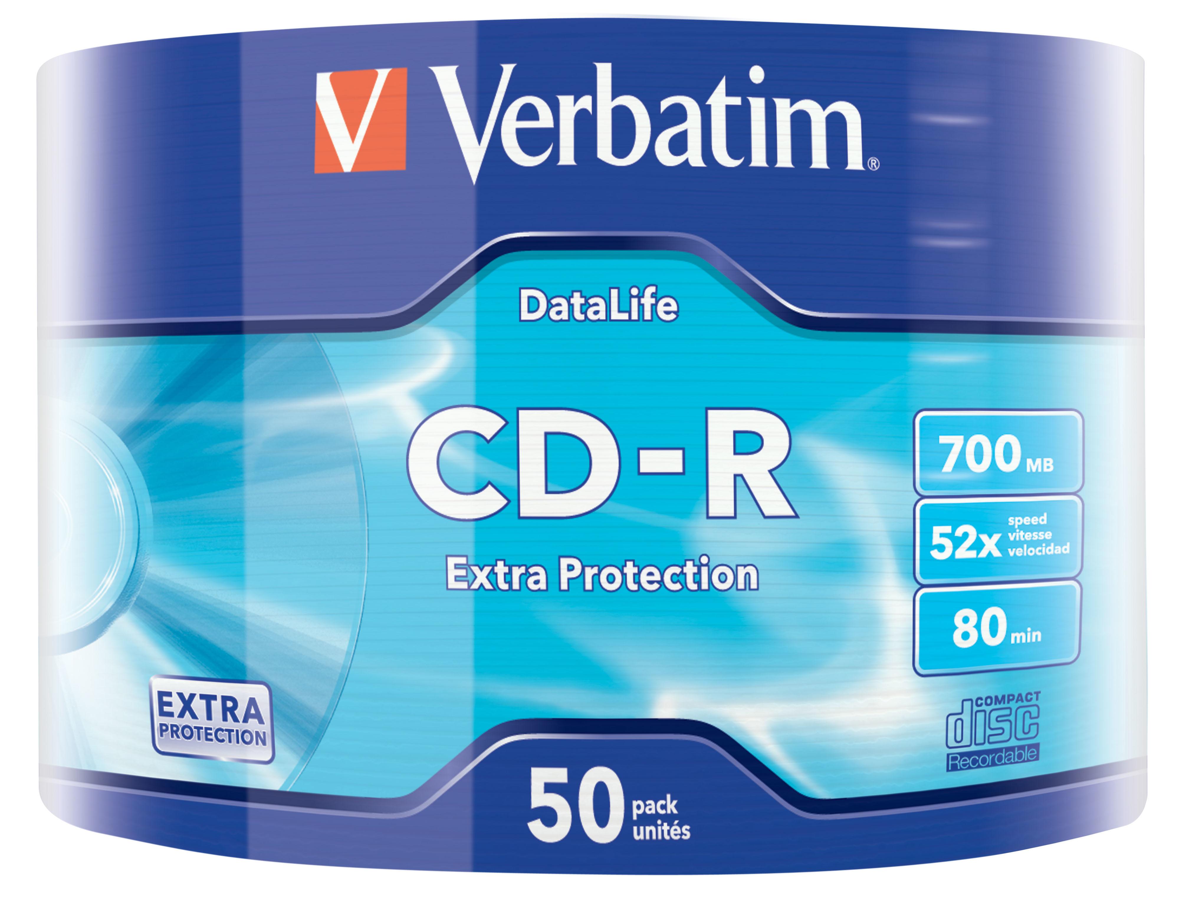 Verbatim DataLife Extra Protection - CD-R | Multicom