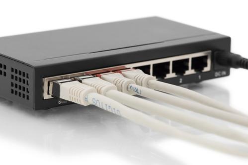 DIGITUS 8 port fast Ethernet desktop switch Factory Sealed | Grenland Data