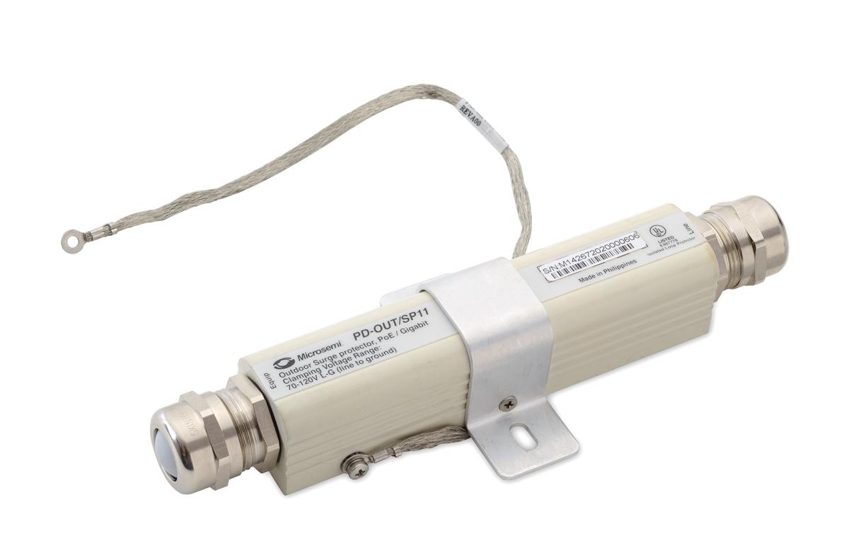 MICROSEMI 1-port Outdoor Surge protector IP66 | SEC DATACOM A/S