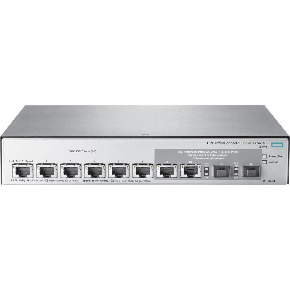 Hewlett Packard Enterprise 1850 6XGT 2XGT/SFP+Switch | Advania